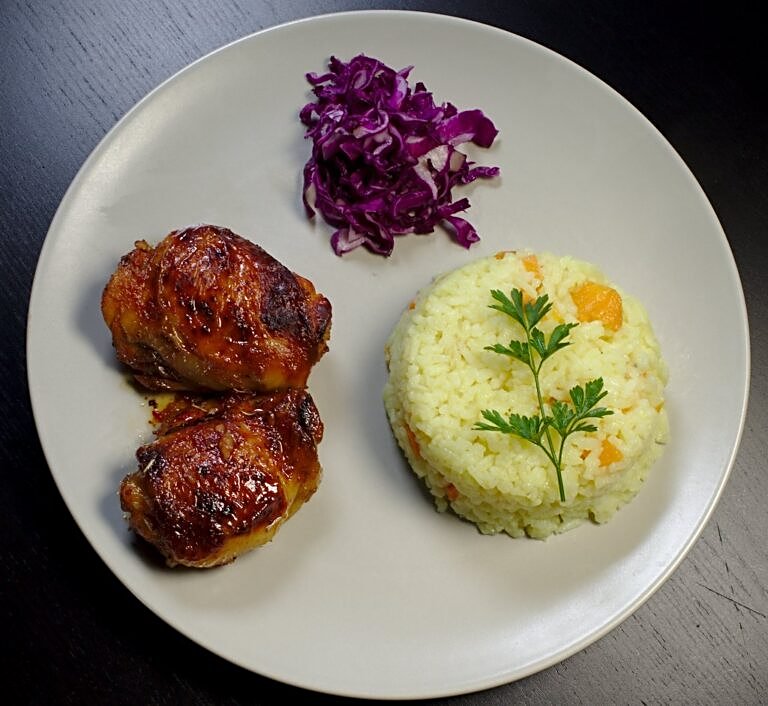 Fuselli di pollo al forno o ali di pollo con senape e miele – Flavor ...